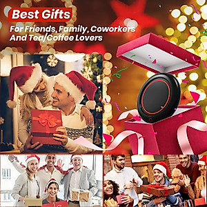 Coffee Mug Warmer, 40W Coffee Warmer for Desk Auto Shut Off, 3 Temperature Settings Smart Coffee Cup Warmer, Electric Candle Warmer Heating Plate for Coffee, Beverage, Milk, Tea and Hot Chocolate