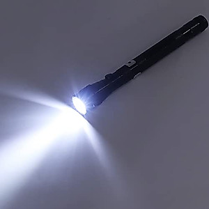 Magnetic Pickup Tool with LED Lights, Extendable Magnetic Flashlight LED Magnetic Pickup Tools Cool Gadgets for Men Gifts Christmas Stocking Stuffers, Long LED Magnet Stick Tool