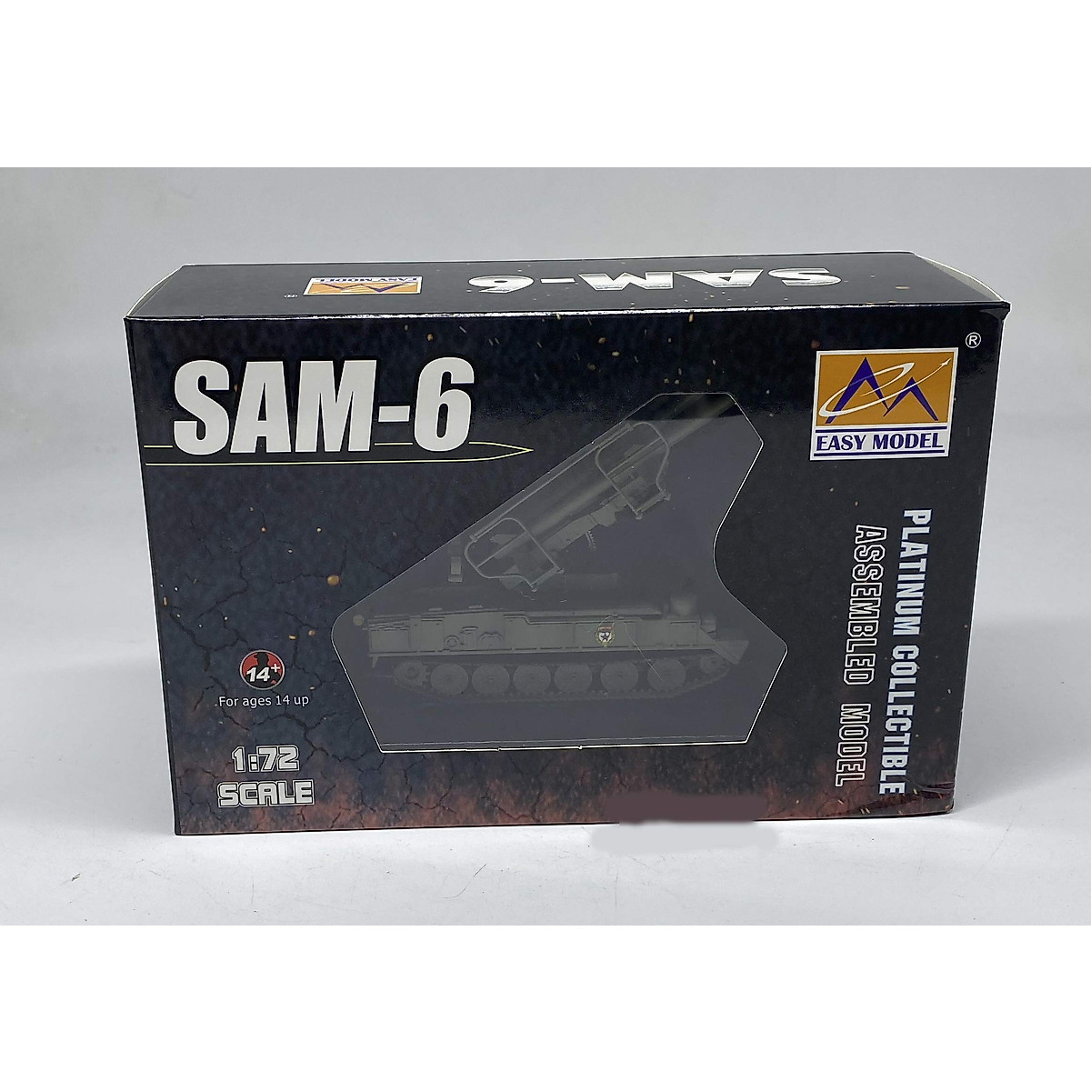 Easy Model Poland SAM-6 Anti-Aircraft Missile Launch Vehicle 1/72 Finished Model Tank