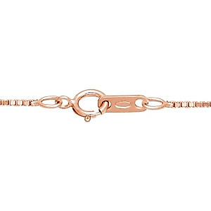 Amazon Essentials womens 14k Rose Gold over Sterling Silver Diamond Double Heart Pendant Necklace (1/10 cttw),18", (previously Amazon Collection)