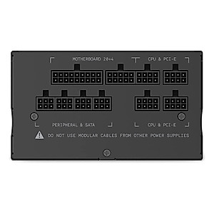 NZXT C850 PSU (2022) - PA-8G1BB-US - 850 Watt PSU - 80+ Gold Certified - Fully Modular - Sleeved Cables - ATX Gaming Power Supply