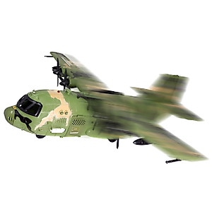 Smart Novelty Giant C130 Bomber Army Airplane Toy for Kids - Air Force Combat Military Fighter Toy Airplane with Lights and Sounds and Mini Soldiers Army for Boys Gift