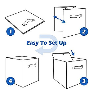 ShellKingdom Storage Bins, Foldable Fabric Storage Cubes and Cloth Storage Organizer Drawer for Closet and Toys Storage, 2 Pack (Pink)