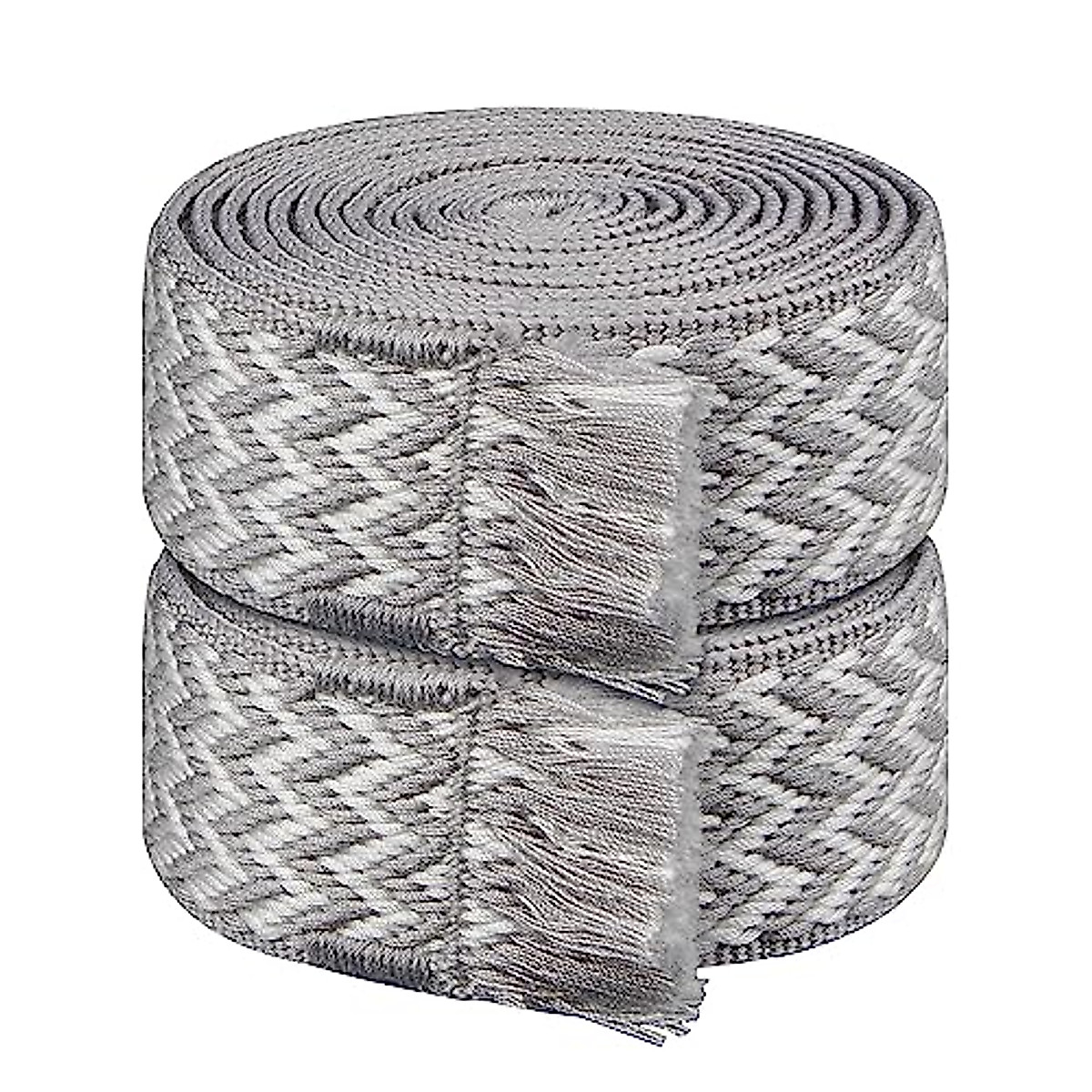 Endoto Fat Shoelaces Replacement Flat Laces for Lanvin Sneaker Shoes(Color:Grey&White,Size:62Inch)