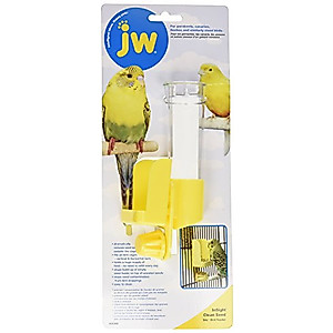 JW Pet Company Clean Seed Silo Bird Feeder Bird Accessory, Regular (Colors Vary)