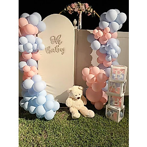 Fullvaseer Gold Wedding Arch Stand Metal Wedding Arch Backdrop Stand for Birthday Party Wedding Ceremony Bridal Decoration(5Ft,6Ft)