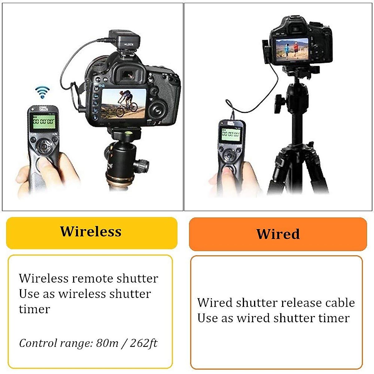 Pixel Timer Shutter Release Remote Control TW283-DC2 Remote Release for Nikon Z7 Z7II Z6 Z6II Z5 D5600 D3300 D5000 D5100 D5200 D5300 D5500 D90 D7000 D7100 D7200 D7500 D780 D610 D750 P7700 P7800
