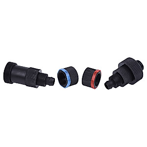 Alphacool HF Quick Release Connector Kit 11/8mm, Black