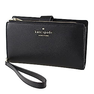Kate Spade New York Phone Wallet Wristlet (Black)
