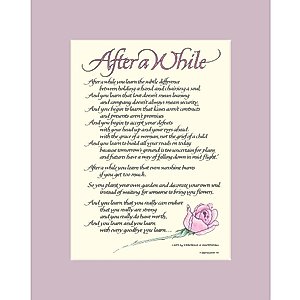 Ink Monkey Press After A While Print 8 x 10 - Pink Mat