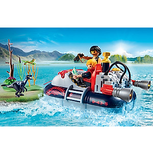 Playmobil Dino Hovercraft with Underwater Motor