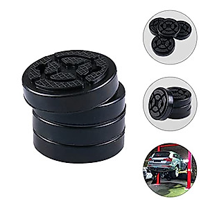 Wakauto 4pcs Professional Two- Post Lifting Rubber Pad Car Lift Point Pad for Protection