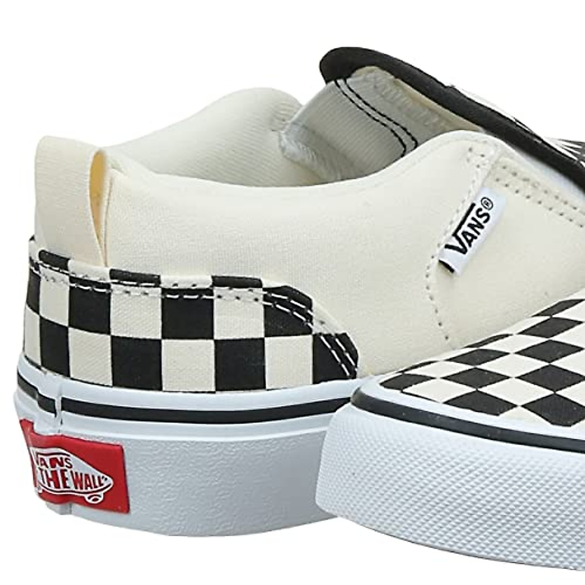 Vans YT Asher Trainers, Multicolour Checkers Black Natural Ipd, 5 US Unisex Big Kid