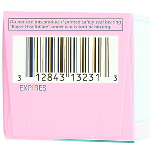 Bayer Chewable Low Dose Baby Aspirin Cherry 81 Mg 36-Count (Pack of 3)