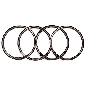 4 Pack New OEM Replacement Rubber Lid Seal for 10 and 20 ounce Insulated Stainless Steel Tumbler Lid, Flexible Rubber Seals That Fit Major Brands of Insulated Tumblers, Yeti RTIC Ozark Trail Mossy Oak