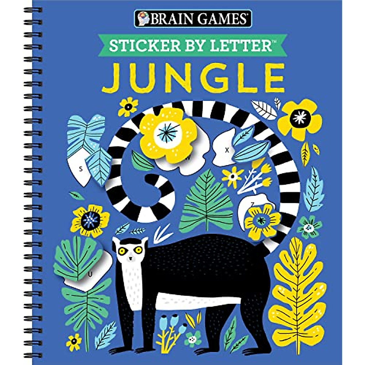 Brain Games - Sticker by Letter: Jungle