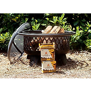 Pine Mountain ES 24CT ExtremeStart Wrapped Starters, 24 Starts Firestarter Log for Campfire, Fireplace, Wood Stove, Fire Pit, Indoor and Outdoor Use, Piece