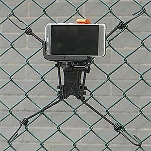 Pmsanzay 3 in 1 Universal Action Camera Backstop Chain Link Fence Mount for Action Camera/Digital Camera/Smartphone-Ideal Backstop Camera Mount for Recording Baseball,Softball and Tennis Games