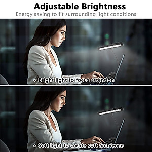 Vshinic Music Stand Light,Clip On Piano Lights 10 LED Orchestra Light,Fully Adjustable No Flicker for Piano,Book Reading, Mixing Table, DJ, Craft Work (Powered by AA Batteries, AC Adapter)