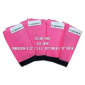 Shoofly Horse Leggins, Patented Loose Fitting Boots, Reduce Stomping, Stress & Fatigue, Breathable Plastic Mesh (Pink/Mini)