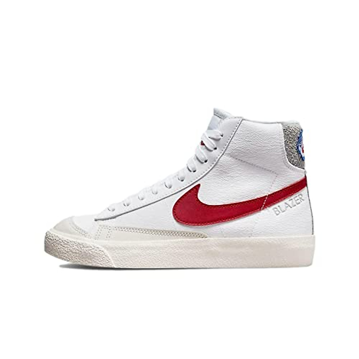 Nike Youth Blazer Mid '77 (GS) Gym Red Smoke Grey SZ 6