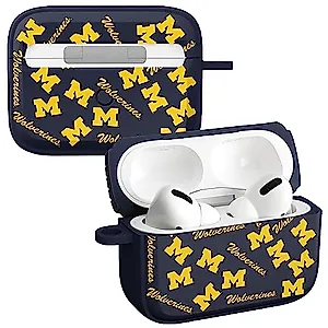 AFFINITY BANDS Michigan Wolverines HDX Case Cover Compatible with Apple AirPods Pro 1 & 2 (Select)