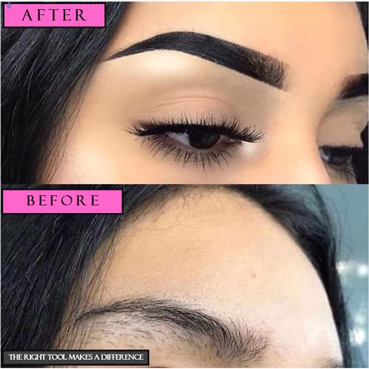 PROFESSIONAL Salon TWEEZERS with Easy Scissor Handle, The BEST PRECISION EYEBROW TWEEZERS Men/Women; PORTABLE Beauty Tools for Facial Hair, Ingrown Hair, Blackhead; Red 57RC; MADE IN MEXICO