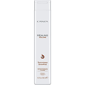 L'ANZA Healing Volume Thickening Shampoo, Boosts Shine, Volume, and Thickness for Fine and Flat Hair, Rich with Bamboo Bodifying Complex and Keratin (10.1 Fl Oz)