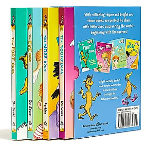 The Big Boxed Set of Bright and Early Board Books About Me: The Foot Book; The Eye Book; The Tooth Book; The Nose Book (Big Bright & Early Board Book)