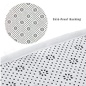 Libaoge Bathroom Mat Sets 3 Piece/Set Rugs Family Rule Cartoon Artistic Print Memory Foam Mat Set Matches Anti-Skid Absorbent Toilet Seat Cover Bath Mat Lid Cover 20"x31"+16"x18"+16"x20"