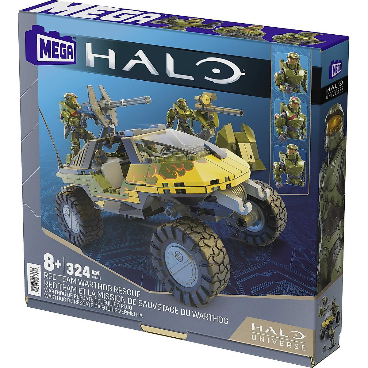 Halo Red Team Warthog Rescue 324 Pieces