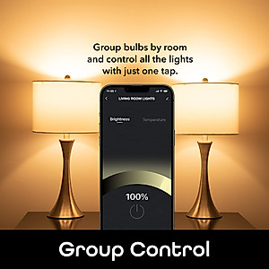 Geeni A19 (3 Pack) White LED Smart Light Bulbs, Dimmable, Works with Alexa and Google Home, Requires 2.4GHz Wifi
