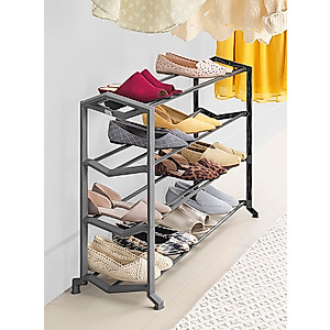 Whitmor 4-Tier Shoe Rack