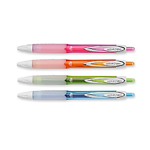 uni-ball 1739928 uni-ball 207 Colors Retractable Gel Pens, Medium Point (0.7mm), Assorted, 4 Count