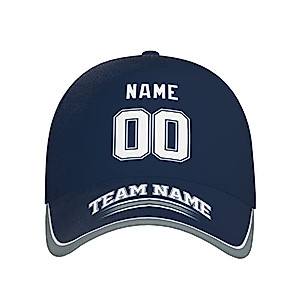 Cap Dallas Custom any Name and Number Hat for Men Women Youth Personalized Gifts