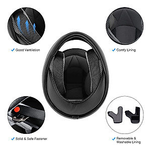 SLMOTO DOT Approved Motorcycle Helmet Hot Gloss Black Full Face Mirror Visor Sun Shield Street Helmet