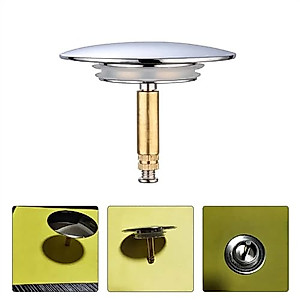 LuckQi Bath Tub Sink Floor Drain Plug Water Stopper Tool for Kitchen Laundry Bathroom Bathtub Sealing Water Plug