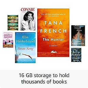 New Amazon Kindle (16 GB) - Lightest and most compact Kindle, with glare-free display, faster page turns, adjustable front light, and long battery life - Black + 3 Months Free Kindle Unlimited (with auto-renewal)