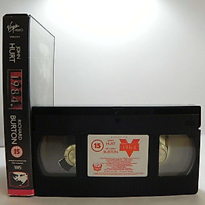 1984: By G.Orwell Classic Novel - Drama - Masterpiece - Richard Burton - Pal VHS