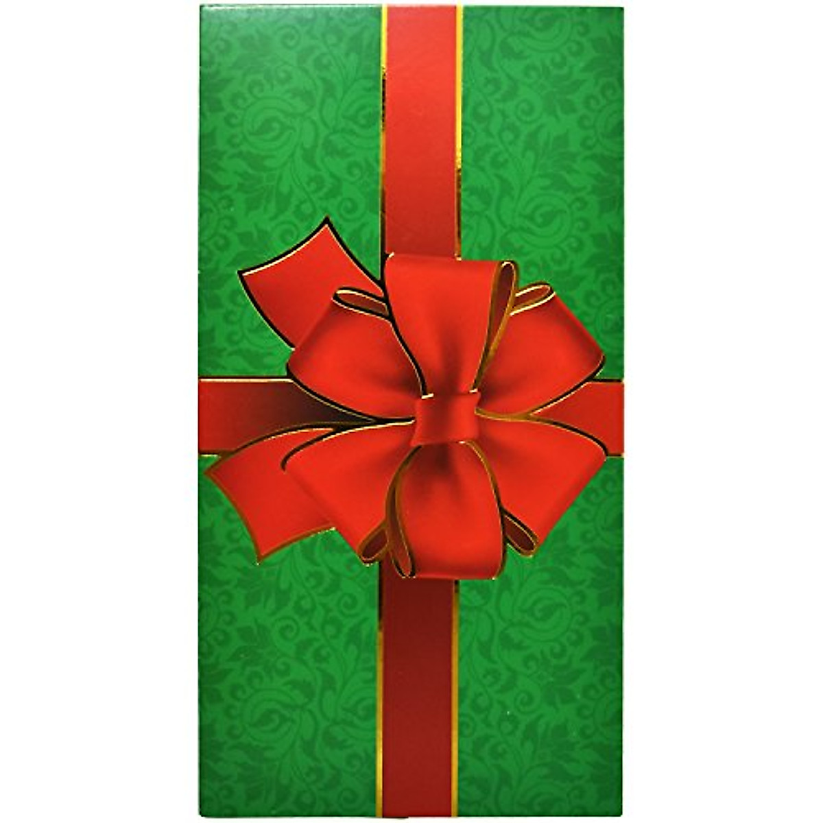 24 Christmas Card Gift Holder - Christmas Money Holder - Christmas Greeting Cards with Envelopes Bulk Assorted in 3 Holiday Cute Festive Designs with Glitter and Foil Winter Holiday Cards Box Set