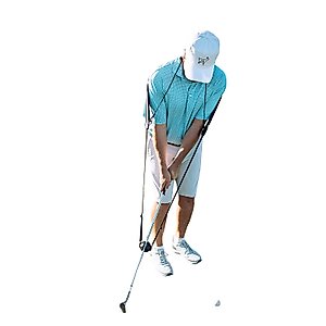 PENDULUM PRO Golf Swing Trainer - 3 in 1 Golf Training Aid - Chipping, Putting, & Initial Take Away Trainer - Instant Feedback to Improve Golf Game