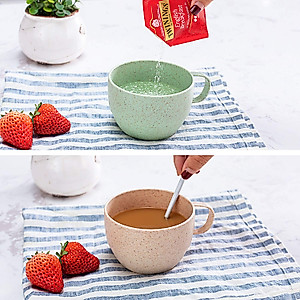 UDOIT Unbreakable Wheat Straw Kettle Set with 4 Multicolor Cups for Kids Children Toddler Adult, Lightweight Natural Reusable Drinking Mugs Pitcher Jug for Coffee, Tea, Water, Milk, Juice