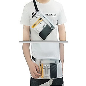 NIUTRIP Waterproof Phone Bags, Universal Cellphone Case, Waterproof Pouch with Waist Strap, Dry Bag with Adjustable Belt and Senstive Screen Touch for Swimming, Kayaking, Boating, Beach, 4 Pack