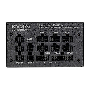EVGA SuperNOVA 750 G+, 80 Plus Gold 750W, Fully Modular, FDB Fan, 10 Year Warranty, Includes Power ON Self Tester, Power Supply 120-GP-0750-X1