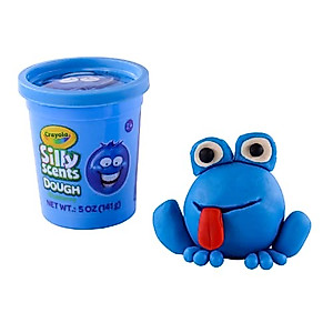 Crayola Silly Scents, Modeling Compound Activity Pack | Includes 6 Scented Dough Tubs, 6 Scented Colored Play Sand Packs, and 7 Kids Tools | Great Birthday Gift or Summer Fun for Toddlers.