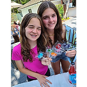 Adams & Brooks Jelly Belly Lollipops 42 Count –Jelly Belly Candy, Classic Jelly Belly Flavors, Individually Wrapped Lollipops, Kosher Candy