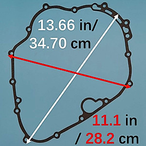 Tuzliufi Complete Full Engine Gasket Set Kit for Kawasaki Bayou KLF300 KLF 300 2x4 1988 1989 1990 1991 1992 1993 1994-2004 Lakota KEF300 KEF 300 1995 1996 1997 1998 1999 2000 2001 2002 2003 2004 Z506