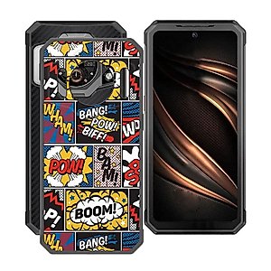 HGJTF Phone Case for Oukitel WP21 (6.78"), Ultra Slim Soft TPU Shockproof Protective Shell, Anti-Scratch X Anti-Fingerprint Silicone Case for Oukitel WP21 - Surprise Symbol