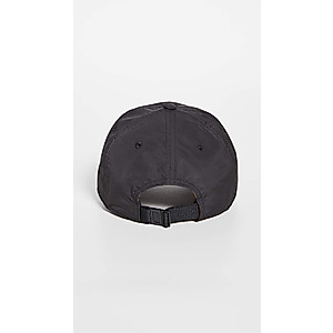 rag & bone Women's Addison Baseball Cap, Black, One Size