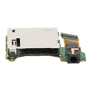 Professional Game host card slot for switch, Game Cartridge Card Slot Host Reader Tray Earphone Hole Port Fit for Switch Console Card Slot Replacement